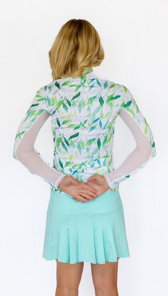 Katelyn Long Sleeved Top - Fairway | Amy Sport